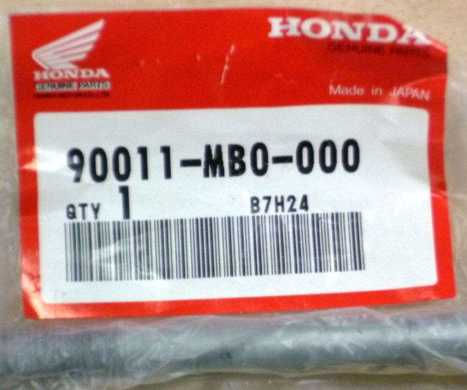 Bolt 90011-MB0-000 - Honda - Brdr. Sejr Motorcykler ApS